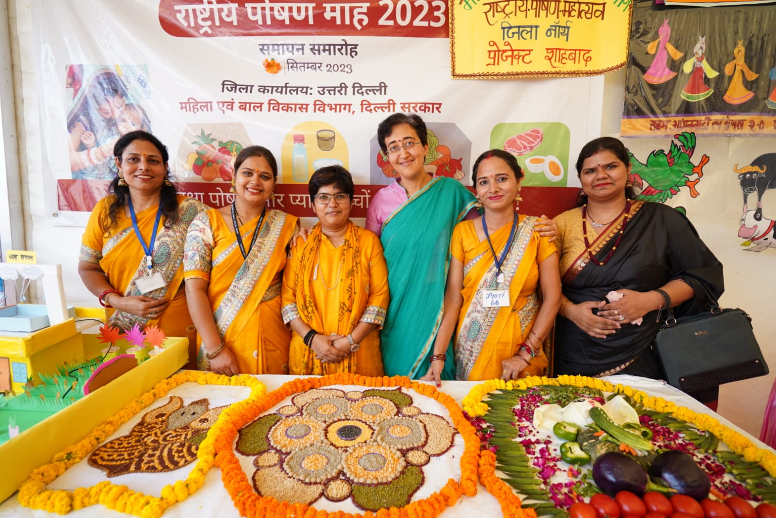 WCD Minister Atishi joins Anganwadi workers to celebrate nutritional ...